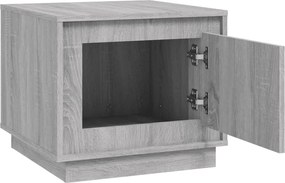 vidaXL Konferenční stolek 51 x 50 x 44 cm kompozitní dřevo [819874] Barva: Černá