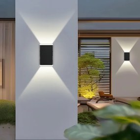 Brilagi - LED Solární nástěnné svítidlo SUN GUARD LED/2W/3,7V 2000 mAh IP45