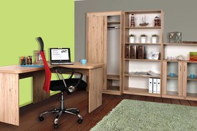 Policová skříň s posuvnými dveřmi C512 Office 80x40 cm, český výrobek