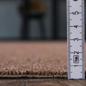 Condor Carpets, Metrážový koberec Rambo-Bet 60, na míru, šíře 4m, hnědá, filc, kuchyně