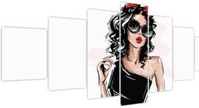 Obraz - Fashion woman (210x100 cm)