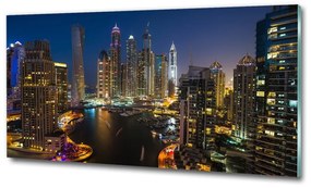 Wallmuralia Foto obraz sklo tvrzené Marina Dubaj 100x50