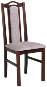 Drewmix Jídelní židle BOS 9 + doprava zdarma dřevo: wenge, potahový materiál: látka