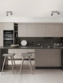 LED nikl designové stropní svítidlo Ison 2