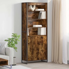 Vysoké skříně Kouřový dub 79 x 36 x 200 cm Kompozitní dřevo 3403042
