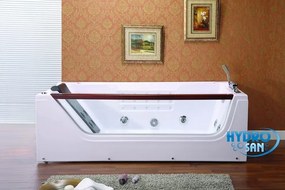 NIKIDO HydroMasážní vana NAPOLI 180x90x62 s ohřívačem Levá