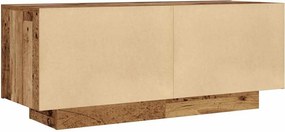 Noční stolek starého dřeva 100 x 35 x 40 cm kompozitní dřevo 3329173