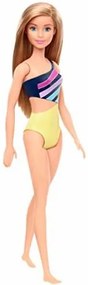 Mattel Barbie v plavkách DWJ99 Plavky s pruhy