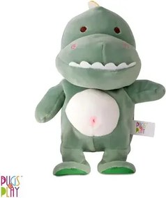Dinosaurus Max zelený / Interaktivní plyšová hračka / chodí a mluví /