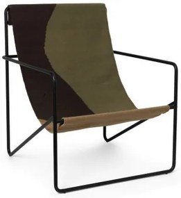 Desert Lounge Chair dune black Ferm Living