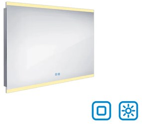 Nimco LED zrcadlo 1000x700 se dvěma dotykovými senzory - ZP 12004VX