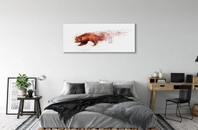 akrylový obraz Medvěd 120x60 cm