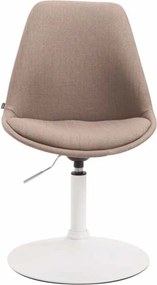 Sada 4 ks židle Maverick W látka – taupe