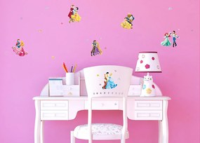 Dětská samolepka na zeď Disney Ples Princezen | 65 x 85 cm | DDK1774