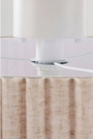 Béžové lněné stropní svítidlo ø 60 cm Alina – Jotex