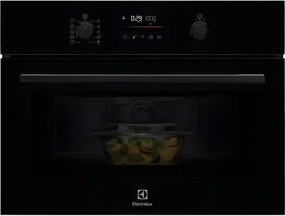Electrolux LVM6E46Z černá / Vestavná mikrovlnná trouba / Gril / 44 L /