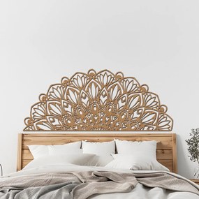 dřevo života Dřevěná mandala k posteli ŽIVOST Rozměry (cm): 120x50, Barevný vzor: Horský dub