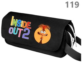 Dětský školní penál V hlavě 2 (Inside Out 2) Barva: černá 119