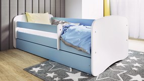 Dětská postel s úložným prostorem Sen 140X70 cm, modrá