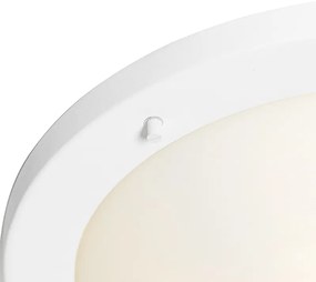 Moderní stropní svítidlo bílé 41 cm IP44 - Yuma