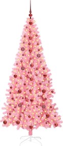 Vánoční stromeček Růžová 210 cm PVC 3396438