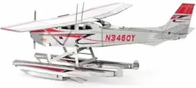 Metal Earth 3D Puzzle Cessna 182 Hydroplán / 31 dílků / od 14 let