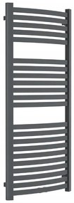 Invena, koupelnový žebříkový radiátor 540x1200 mm 538W, grafitová, UG-02-120-A