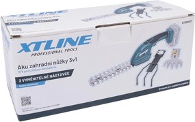 Aku nůžky na trávu XTLine XT102877, 3v1, 18 V