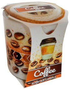 PROHOME - Svíčka ve skle Coffee