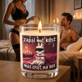 Ahome CZ Krásná svíčka Zapal mě, když máš chuť na sex