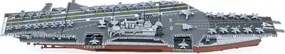 Metal Earth 3D puzzle Premium Series: Letadlová loď USS Midway / Počet