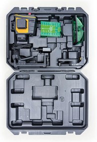 3D laser se zeleným paprskem 3 x 360°, samonivelační