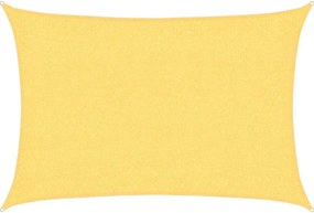 Plachta proti slunci 160 g/m² béžová 2 x 3 m HDPE 311117