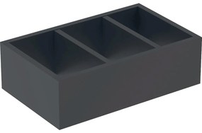 Geberit Selnova Square - Organizér do zásuvky 323x98x200 mm, lávová 500.676.00.1