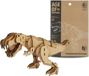 RAPPA Dřevěné 3D puzzle Tyrannosaurus Rex / 49 dílků