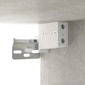 Nástěnné TV skříňky 3 ks betonově šedé 80 x 34,5 x 40 cm 3188362