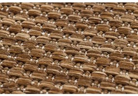 koberec FLAT 48663/870 SISAL hnědý HLADKÝ velikost 160x230 cm | krásné koberce cz