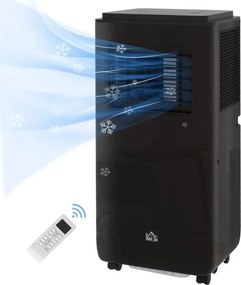 HOMCOM Přenosná klimatizace 9000 BTU | černá