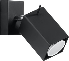 Sollux Lighting Nástěnné svítidlo MERIDA černé