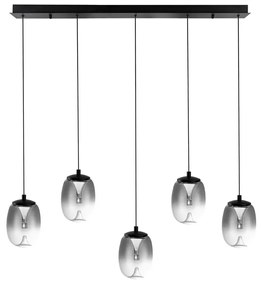 Designový lustr Pamela 11 Line 5 chrome