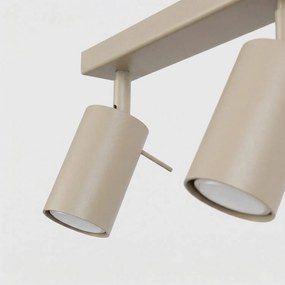 Sollux Lighting Stropní svítidlo RING 2 šedobéžové