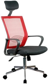 Kancelářská židle Feodora (červená). 1069457