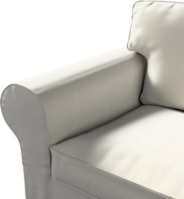 Potah na pohovku IKEA  Ektorp 3-místná, nerozkládací barva šedá látka sametová