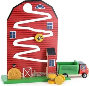 Vilac Dřevěný labyrint Sklizeň na farmě / od 18 měsíců