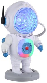 Globo 28084 - LED RGB Stolní lampa COSMO LED/6W/5V kosmonaut bílá