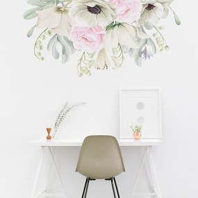 Gario Nálepka na zeď Kompozice květin Rozměry: 200 x 100 cm