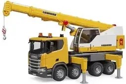 Bruder Nákladní auto Scania s jeřábem Liebherr / od 4 let