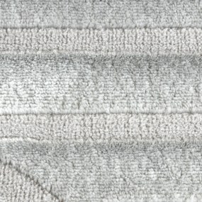 Dywany Łuszczów, Kusový koberec Balance 1918 grey, 80x150, šedá, ložnice