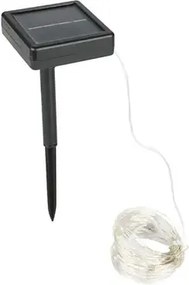 Solight WL919 LED solární řetěz / 200LED / 22m / teplá bílá