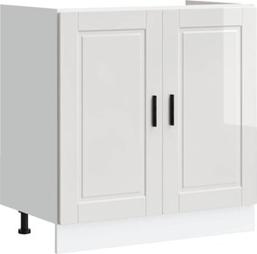 Skříňka pod dřez Porto 2 ks Bílá 80 x 46 x 81,5 cm 3315023